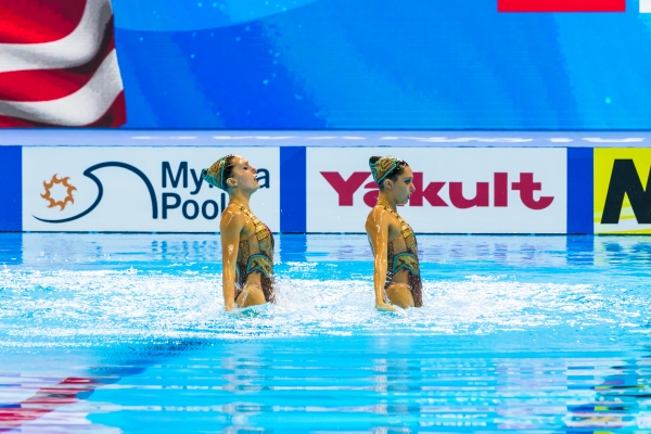 2019광주세계수영선수권대회, 듀엣 프리 예선전, 미국(USA)